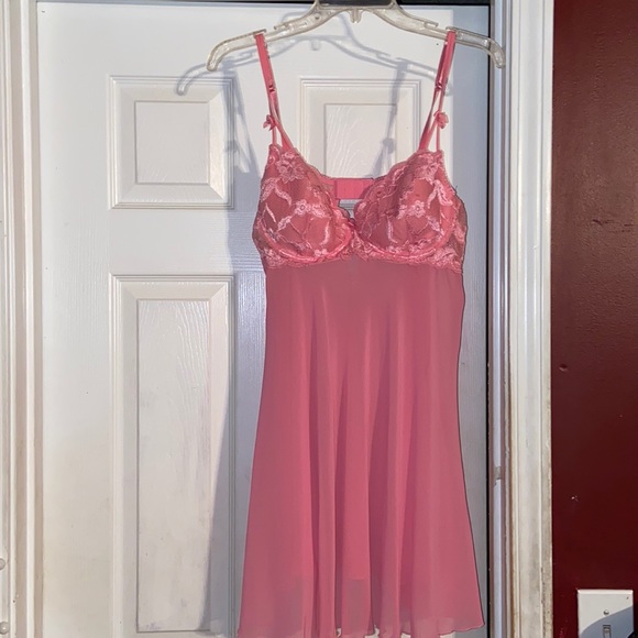 delicates | Intimates & Sleepwear | Pink Sheer Lingerie | Poshmark